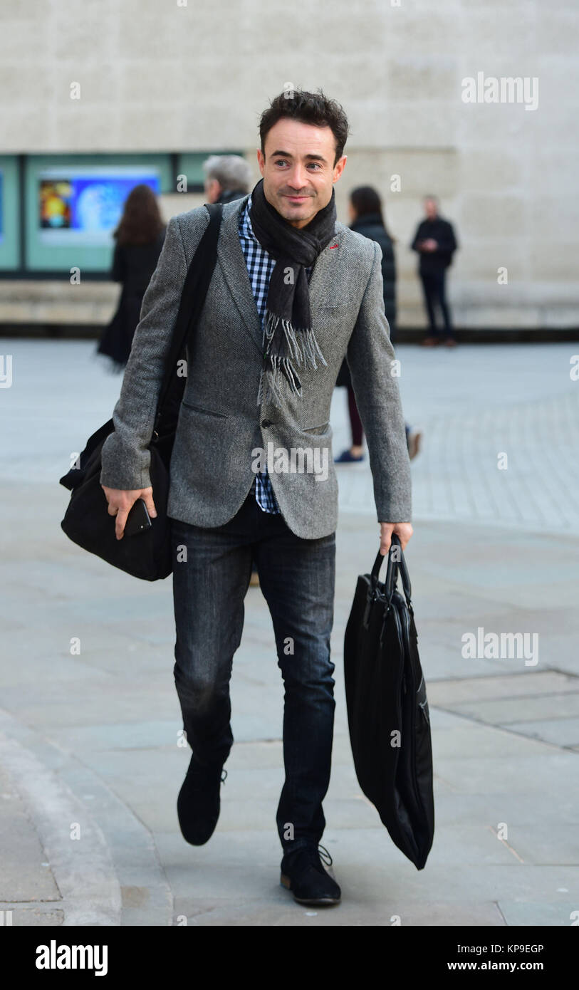 Strictly Come Dancing contestant Joe McFadden arriving at BBC ...