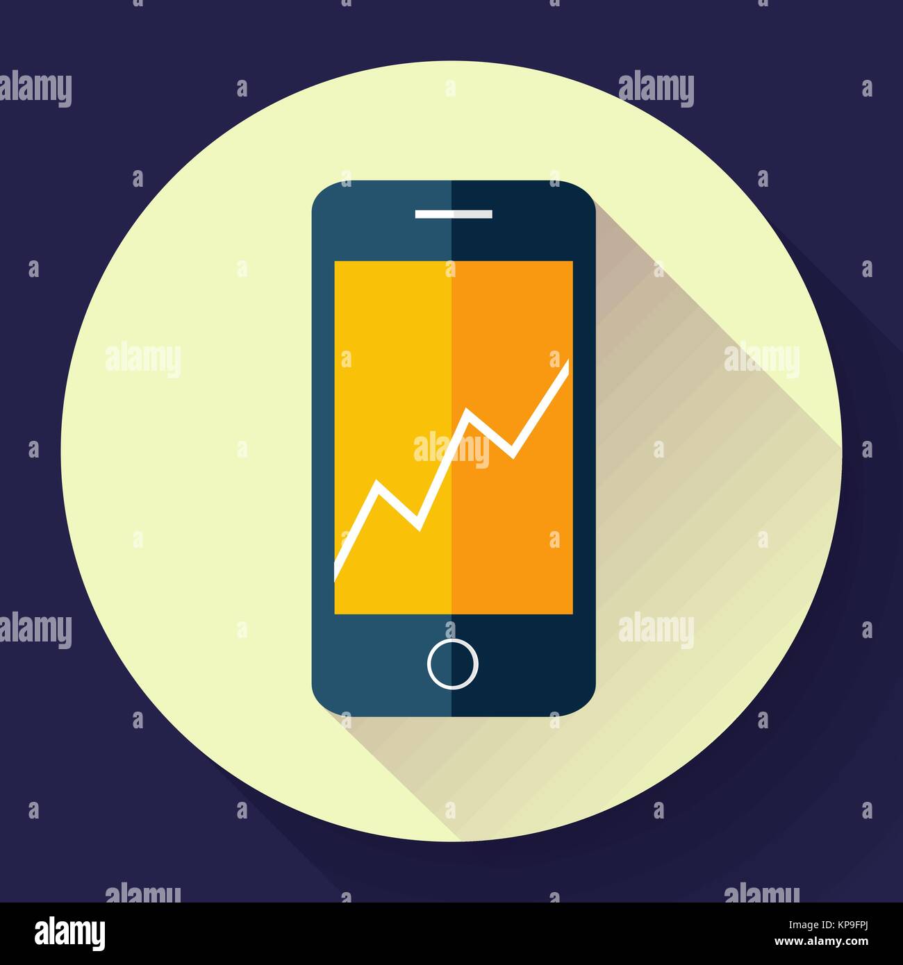 Mobile phone icon, phone icon vector Stock Vector Image & Art - Alamy