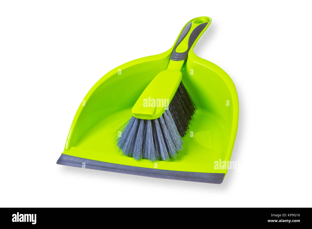 Hand green broom Cut Out Stock Images & Pictures - Alamy