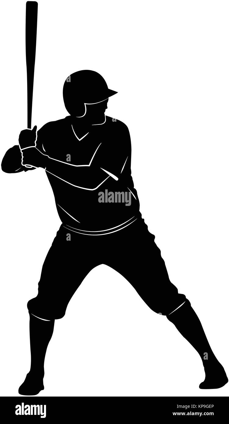 Baseball Batter Vector