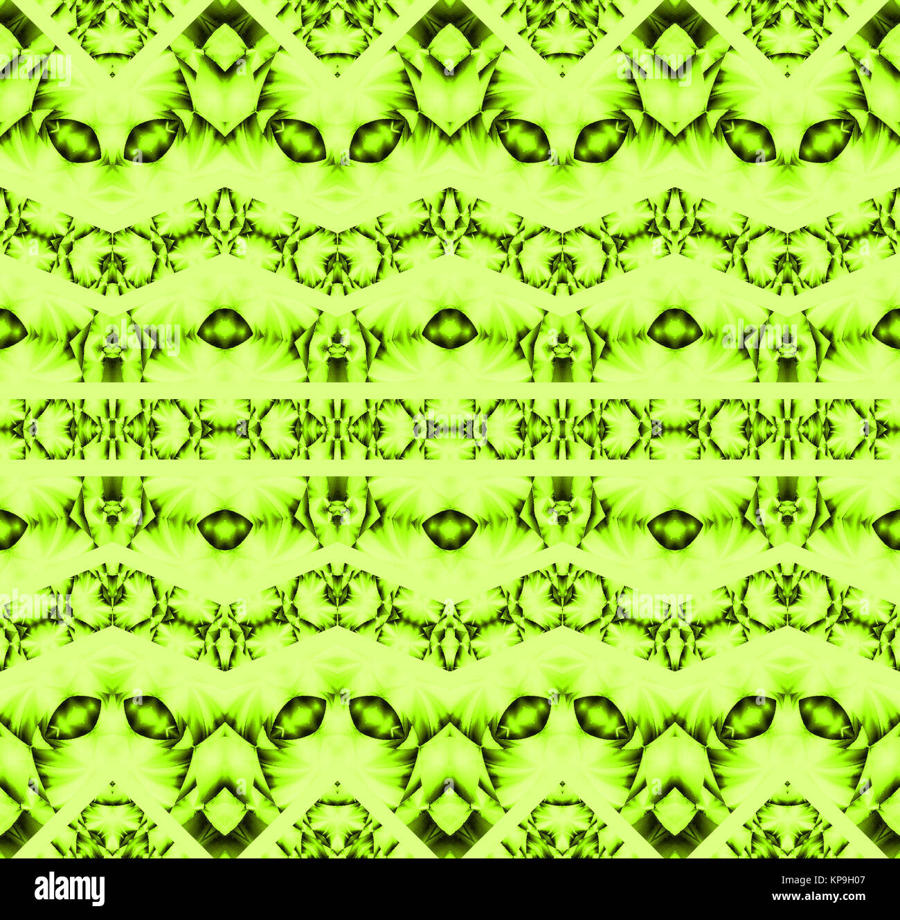 Abstract geometric background, seamless pattern in green shades, lime ...