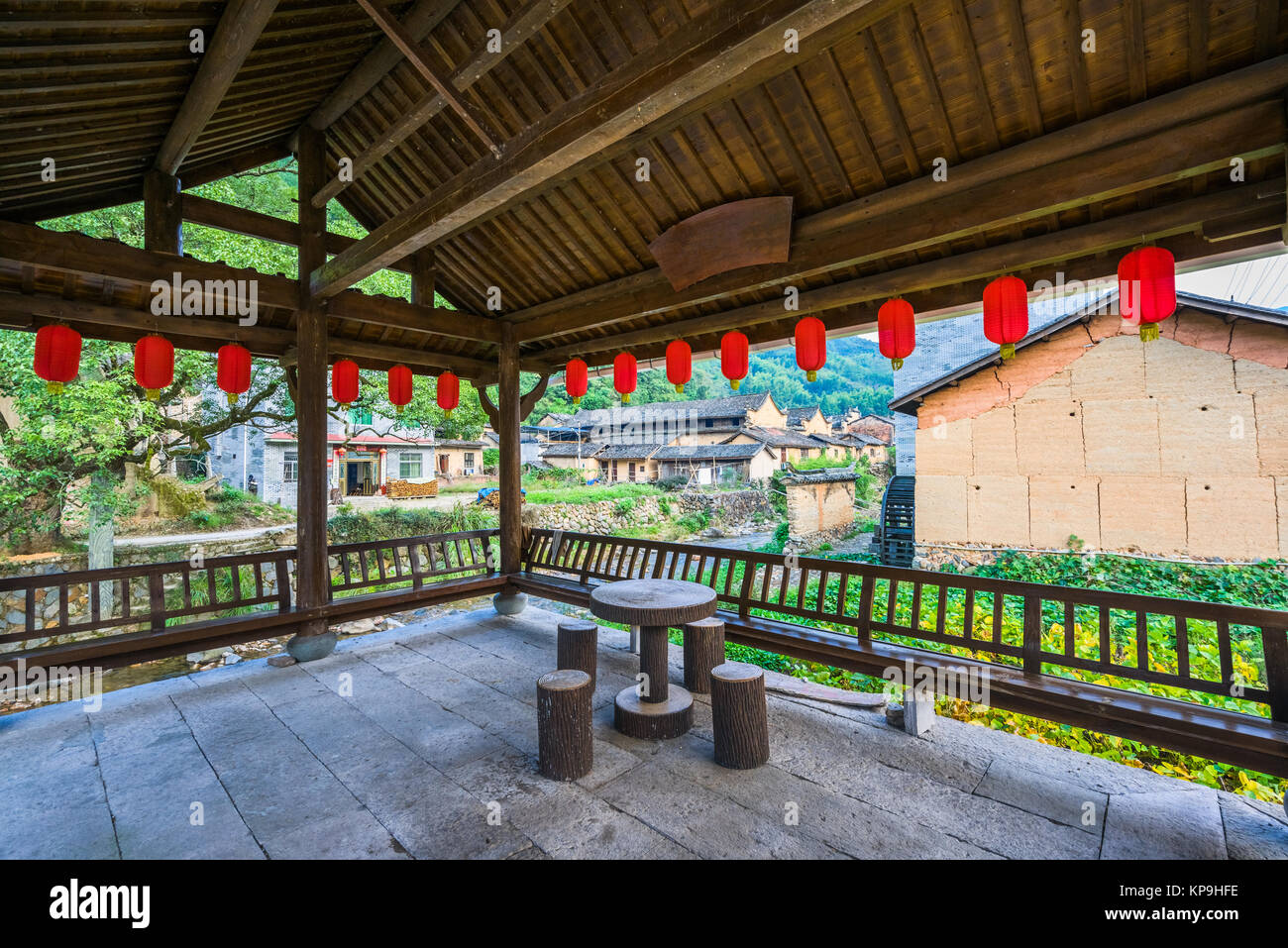 interior view of Chinese Pavilion Stock Photo - Alamy