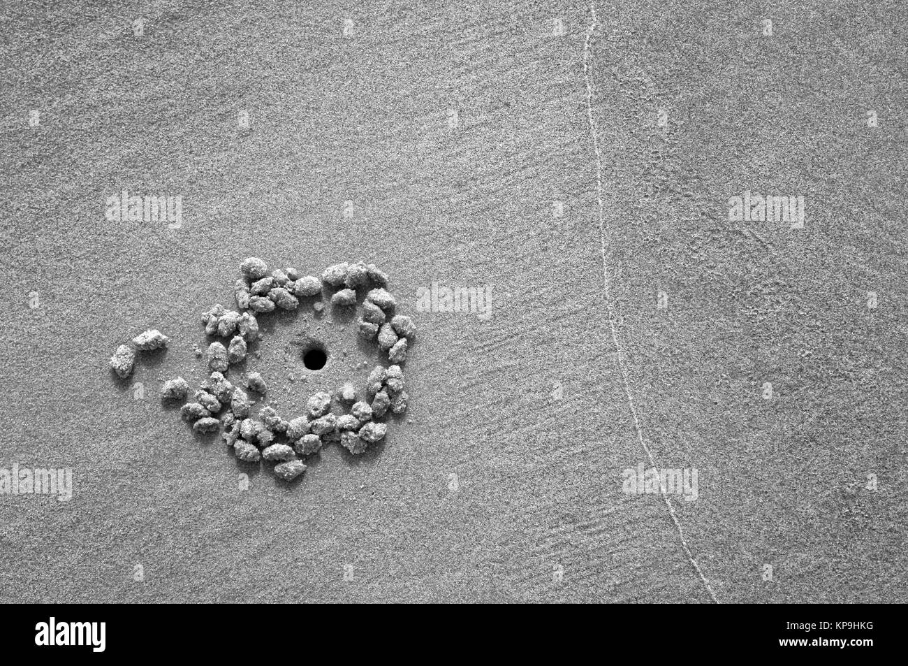 Control beach Black and White Stock Photos & Images - Alamy