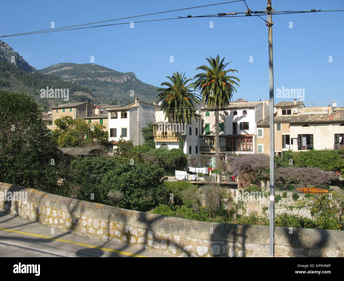 route to soller,mallorca Stock Photo - Alamy