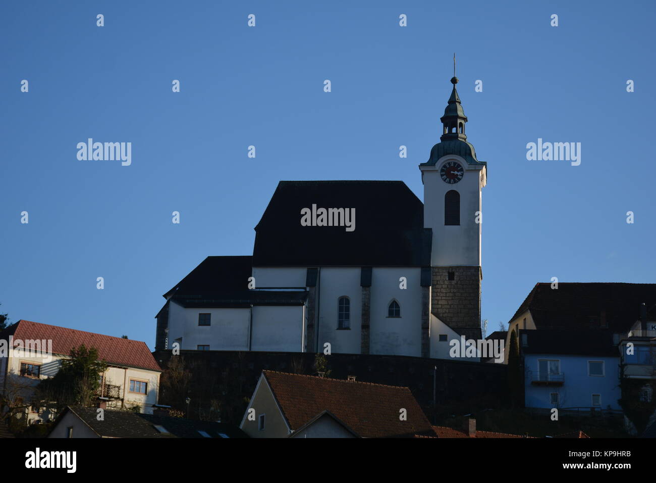 Steinbach an der Steyr,River,Steyr,Steyrtal,Weir,Village,Bridge,Church ...