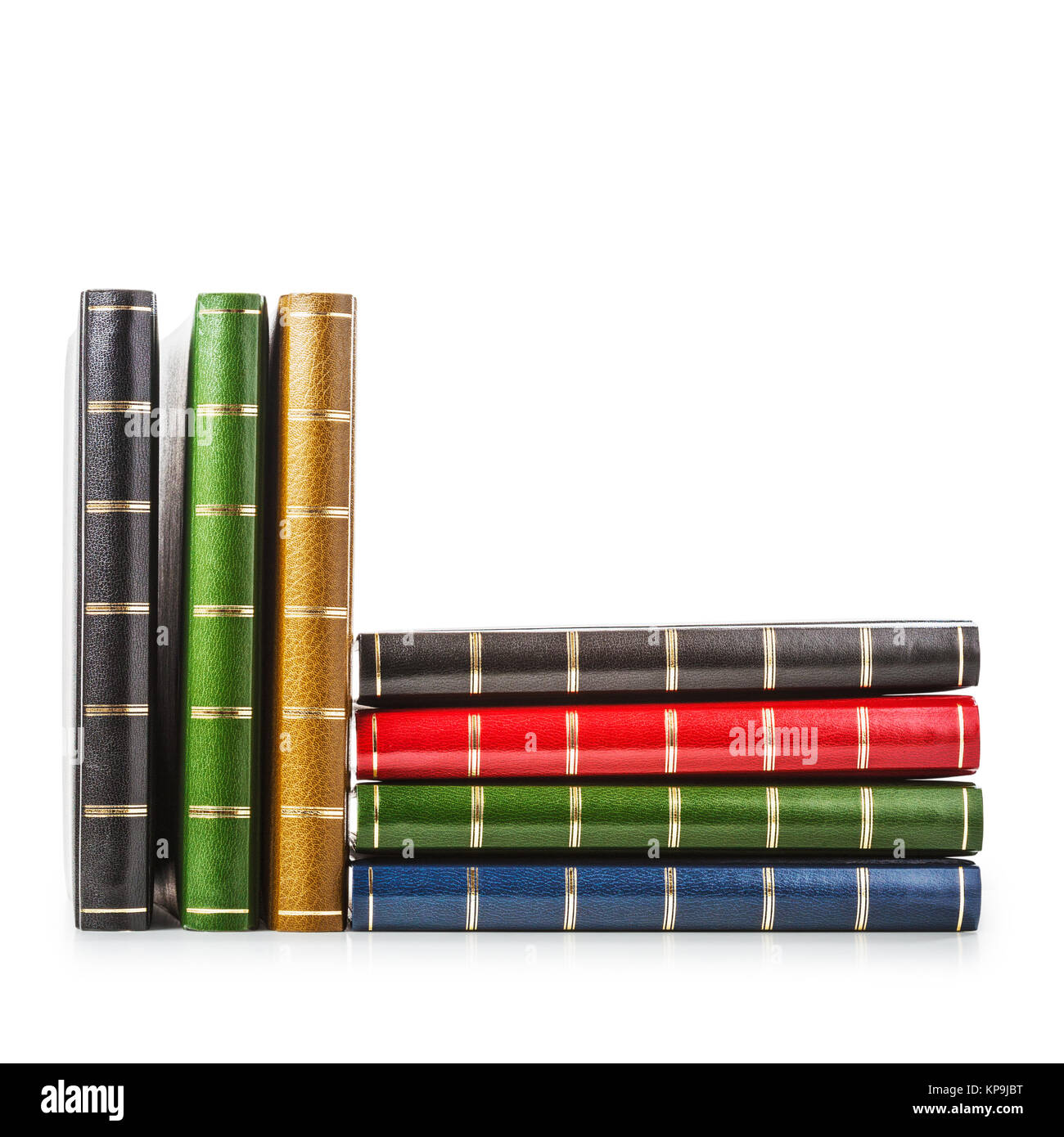 Pile antique photo albums Cut Out Stock Images & Pictures - Alamy