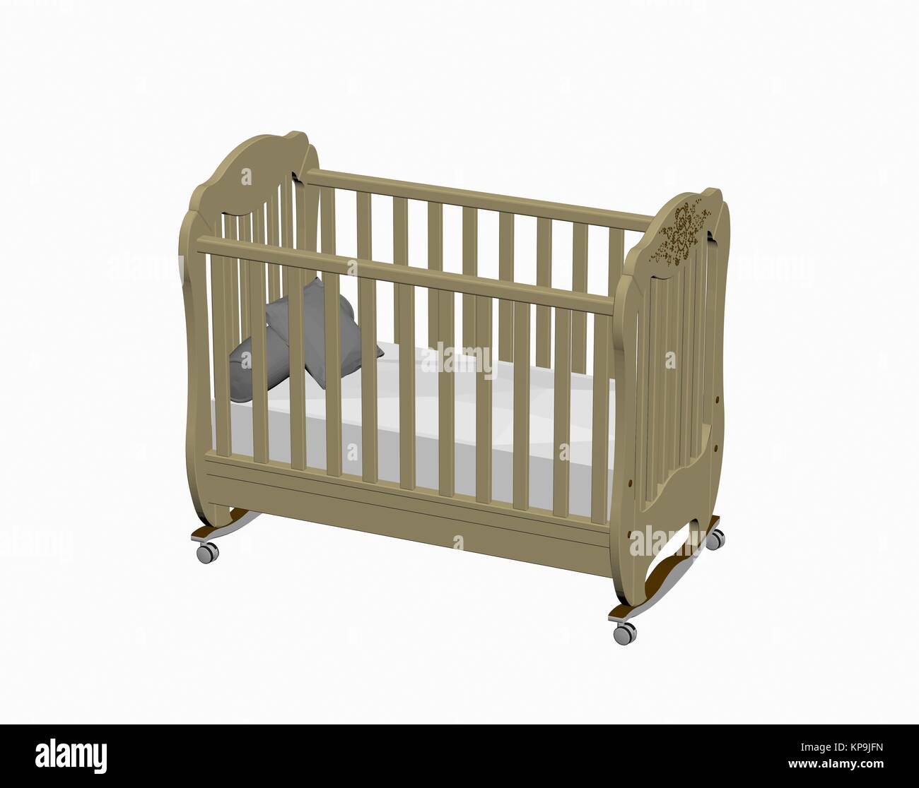Baby cot sleeping Cut Out Stock Images & Pictures - Alamy