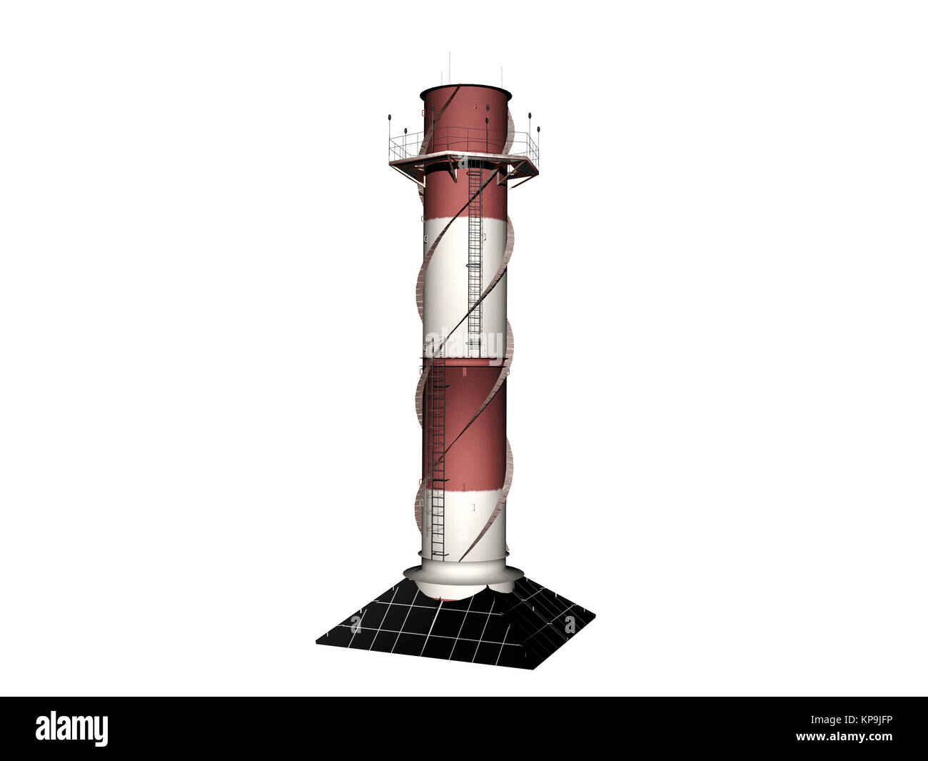 Cooling tower fume Cut Out Stock Images & Pictures - Alamy