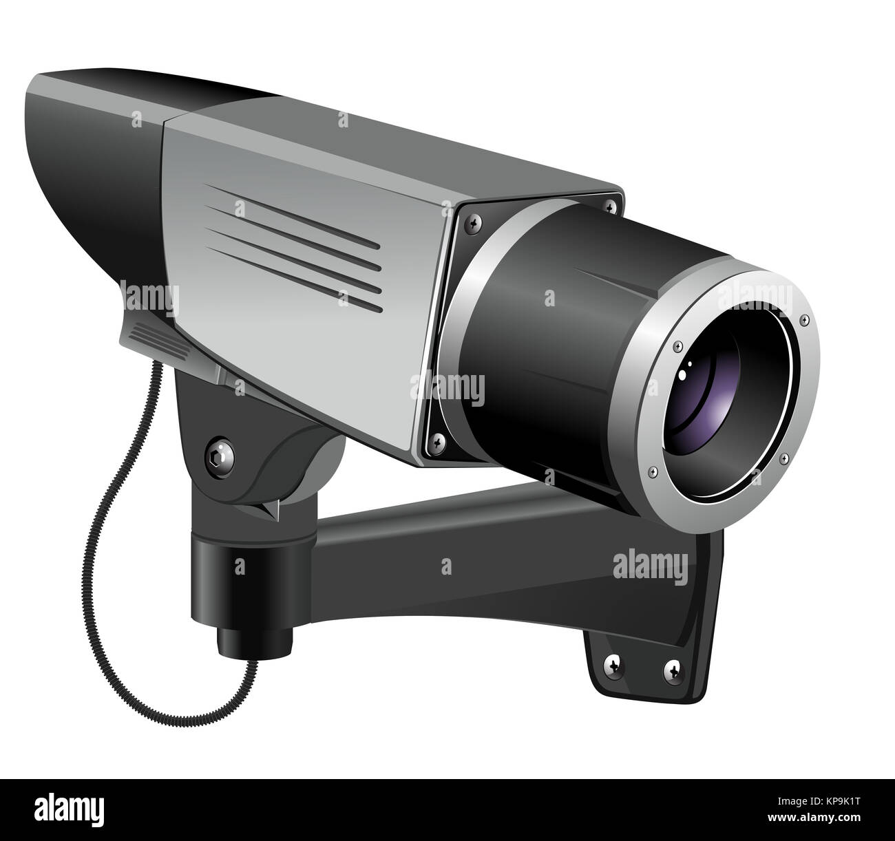 CCTV vector illustration Stock Photo - Alamy
