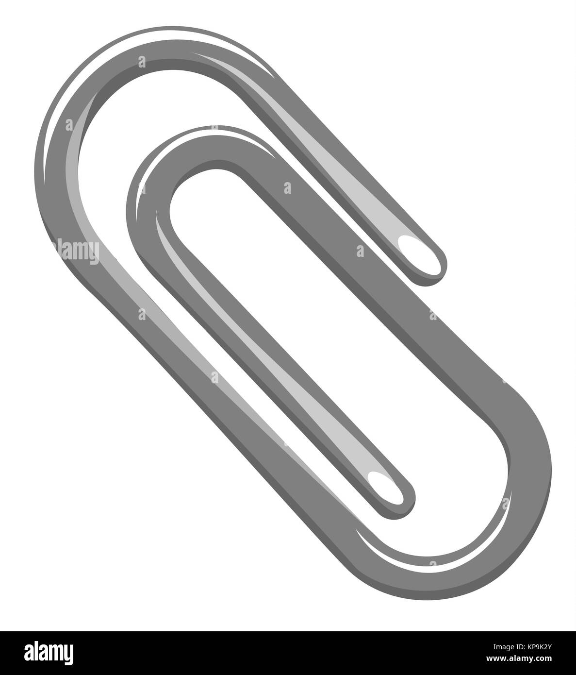 Realistic staple vector illustration Stock Photo - Alamy