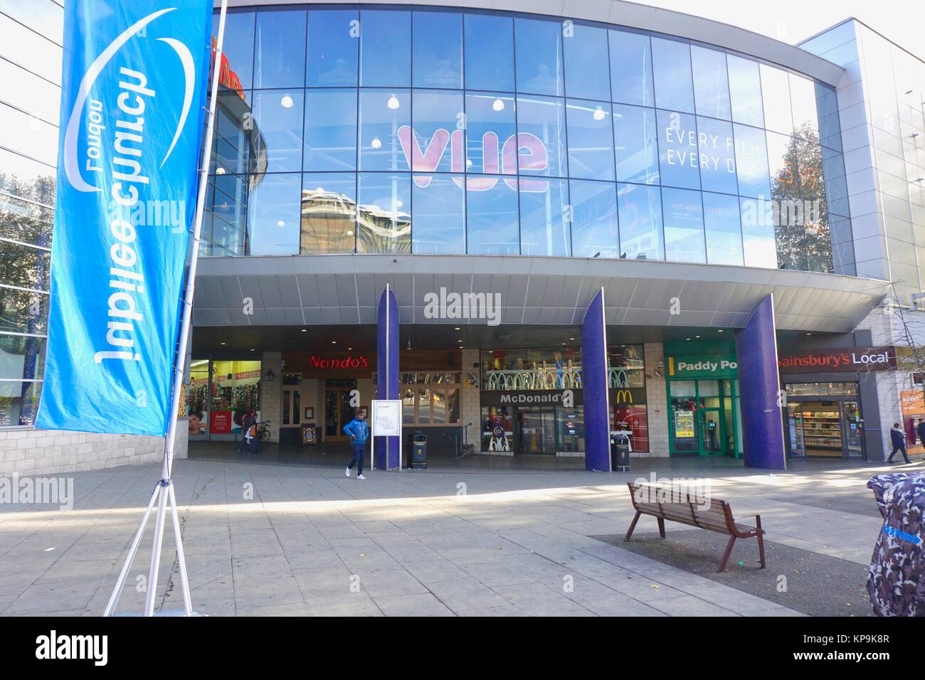 VUE Cinemas in Woodgreen High Street in London, United Kingdom Stock ...