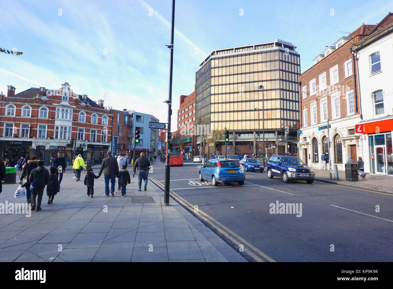 Woodgreen High Street in London, United Kingdom Stock Photo - Alamy