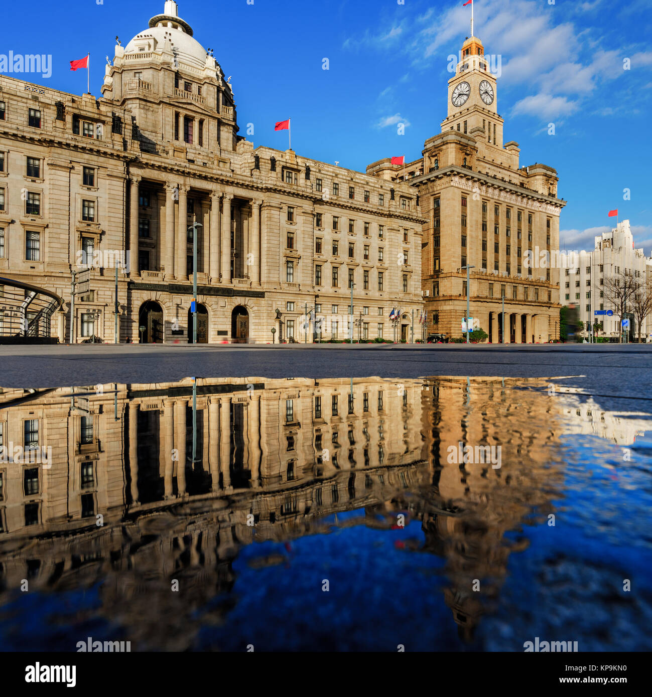 town square in financial district,Shanghai of China Stock Photo - Alamy