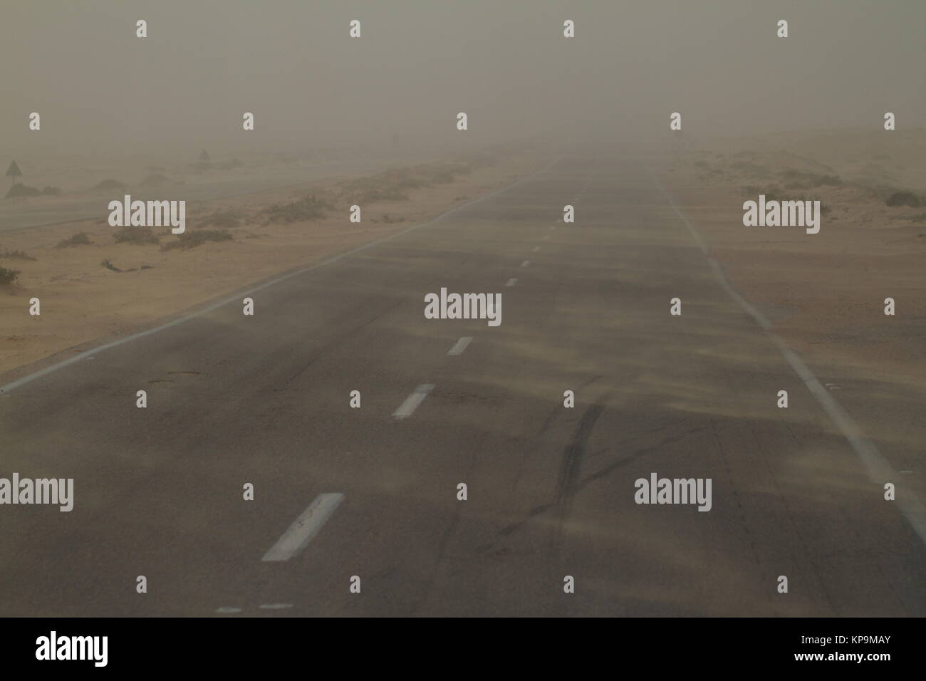 sandstorm in the sahara Stock Photo - Alamy