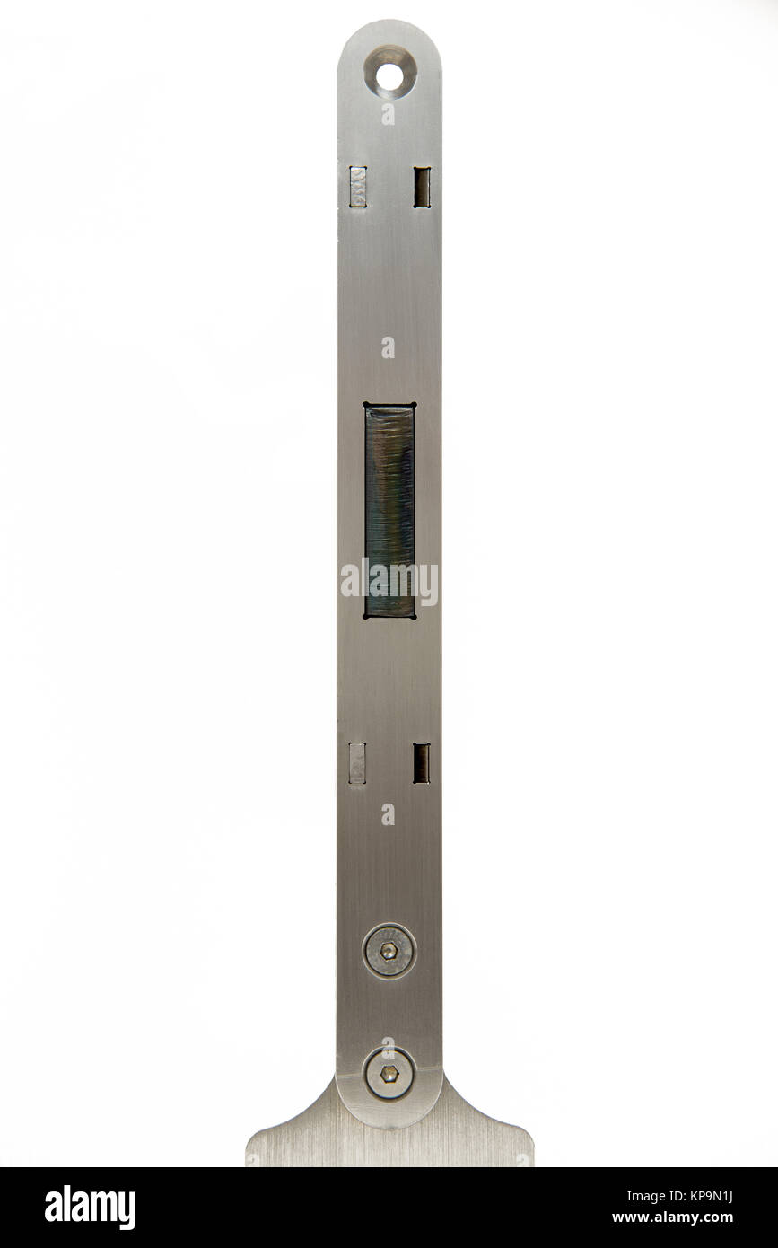 Front view of basic door lock Stock Photo - Alamy