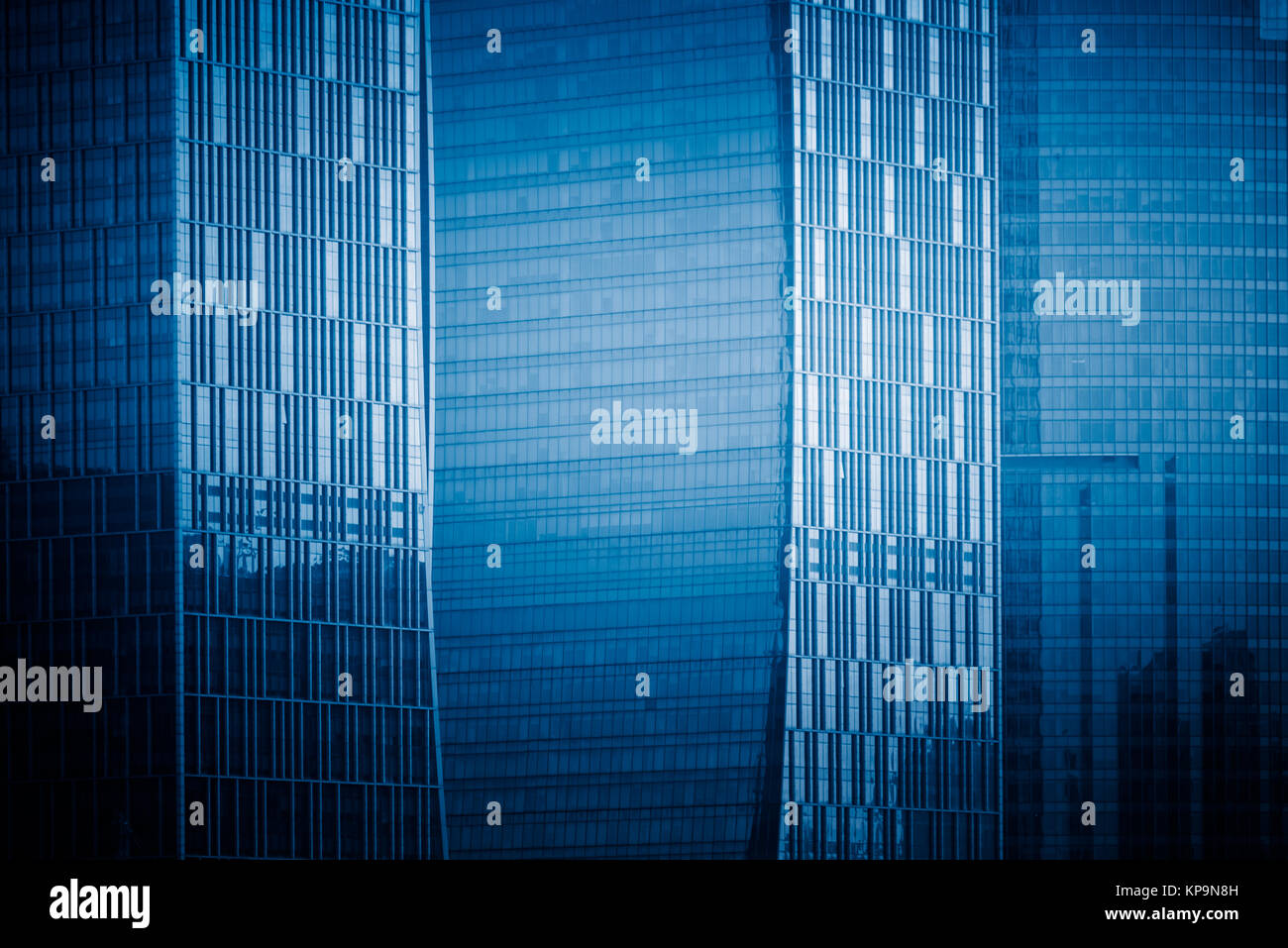 Close-Up Of Modern Office Buildings in Shanghai,China Stock Photo - Alamy