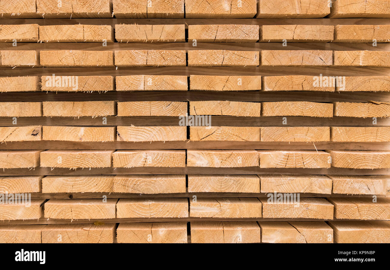Sawed timber planks Stock Photo - Alamy