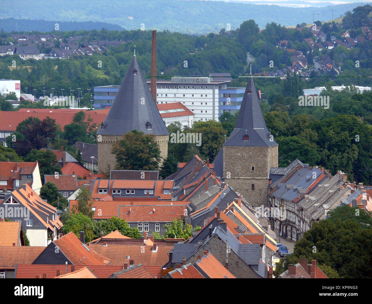 Goslar - Wide Gate Stock Photo - Alamy