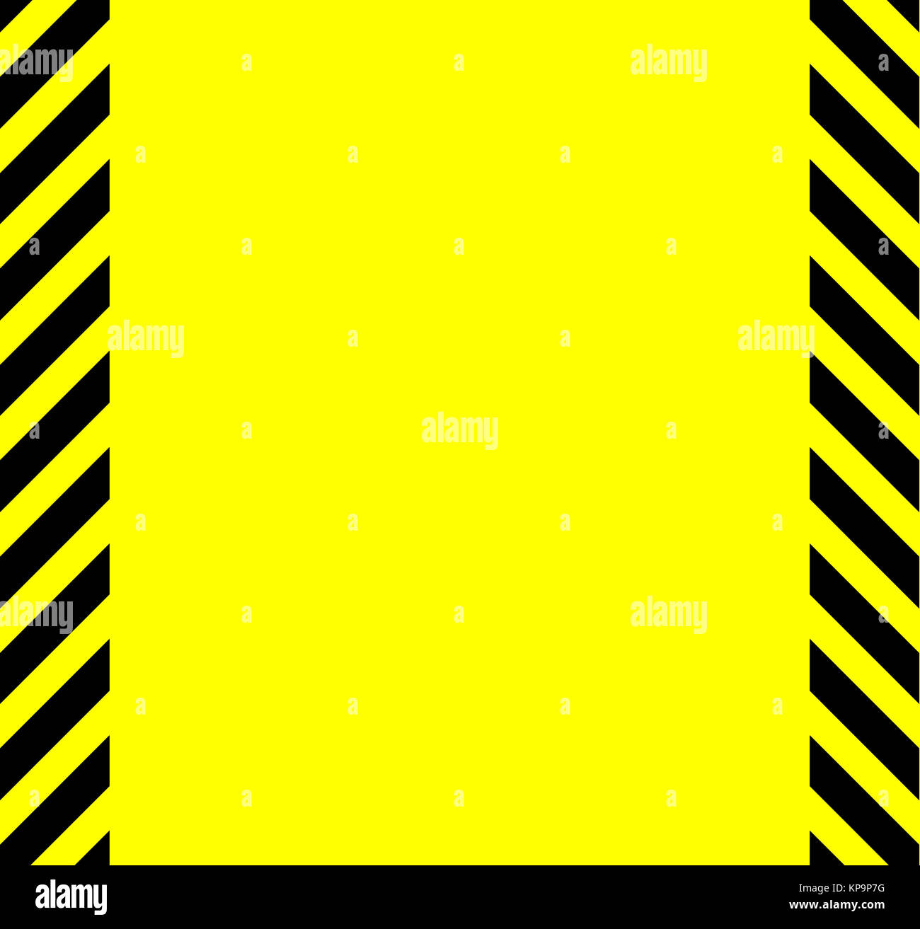 Yellow And Black Warning Background Stock Photo - Alamy