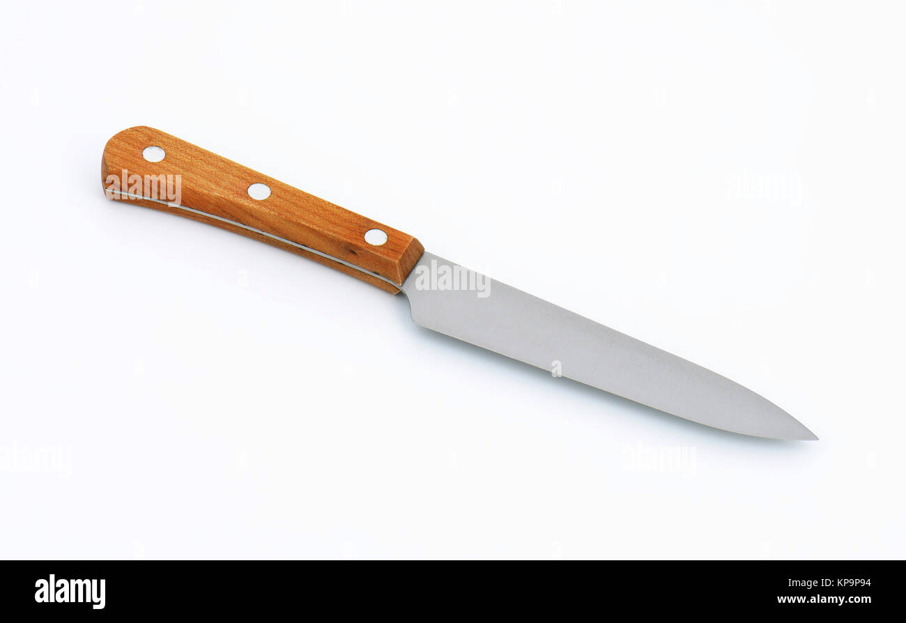 sharp kitchen knife Stock Photo - Alamy