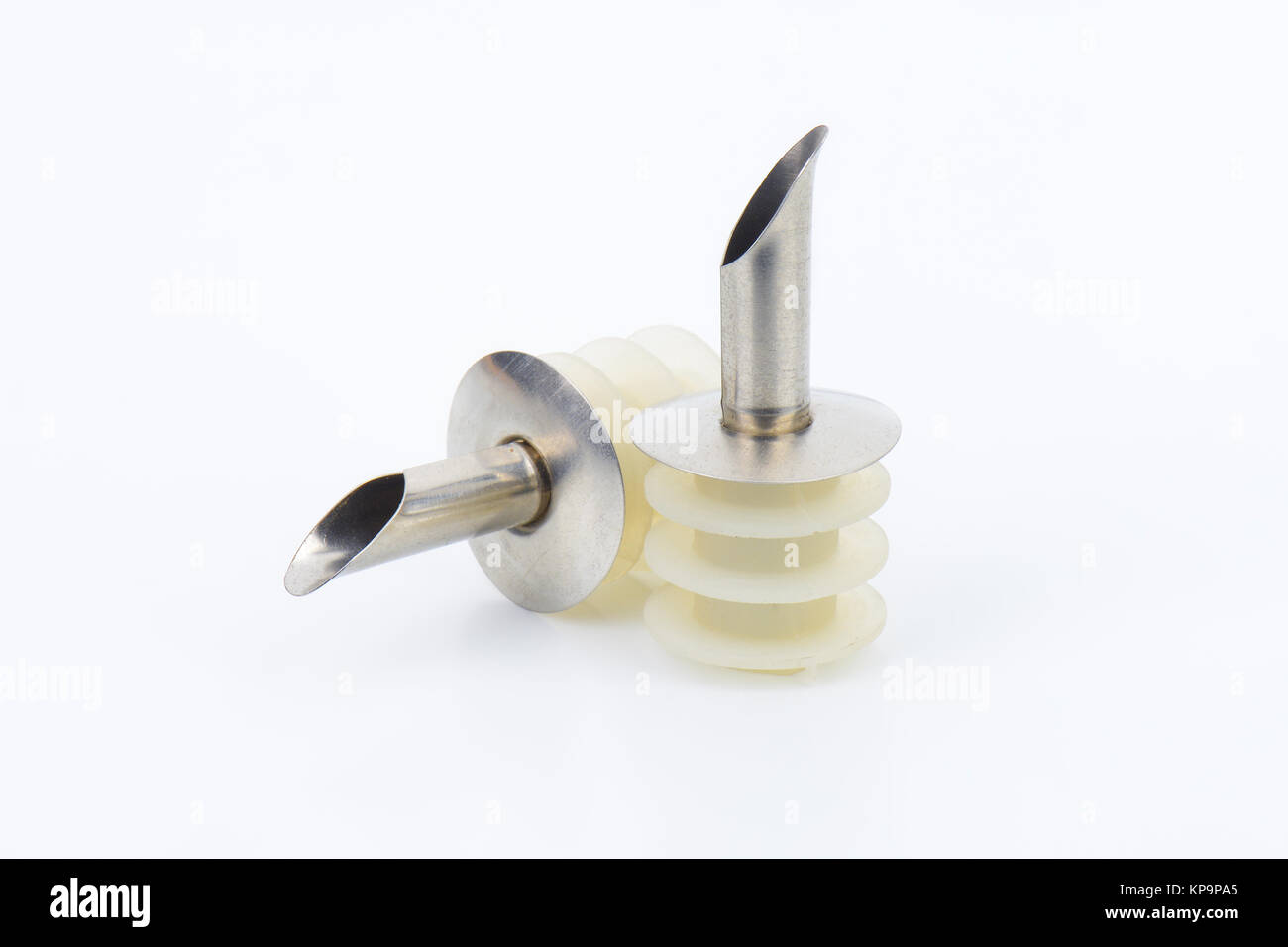 Two liquid pourers Stock Photo - Alamy