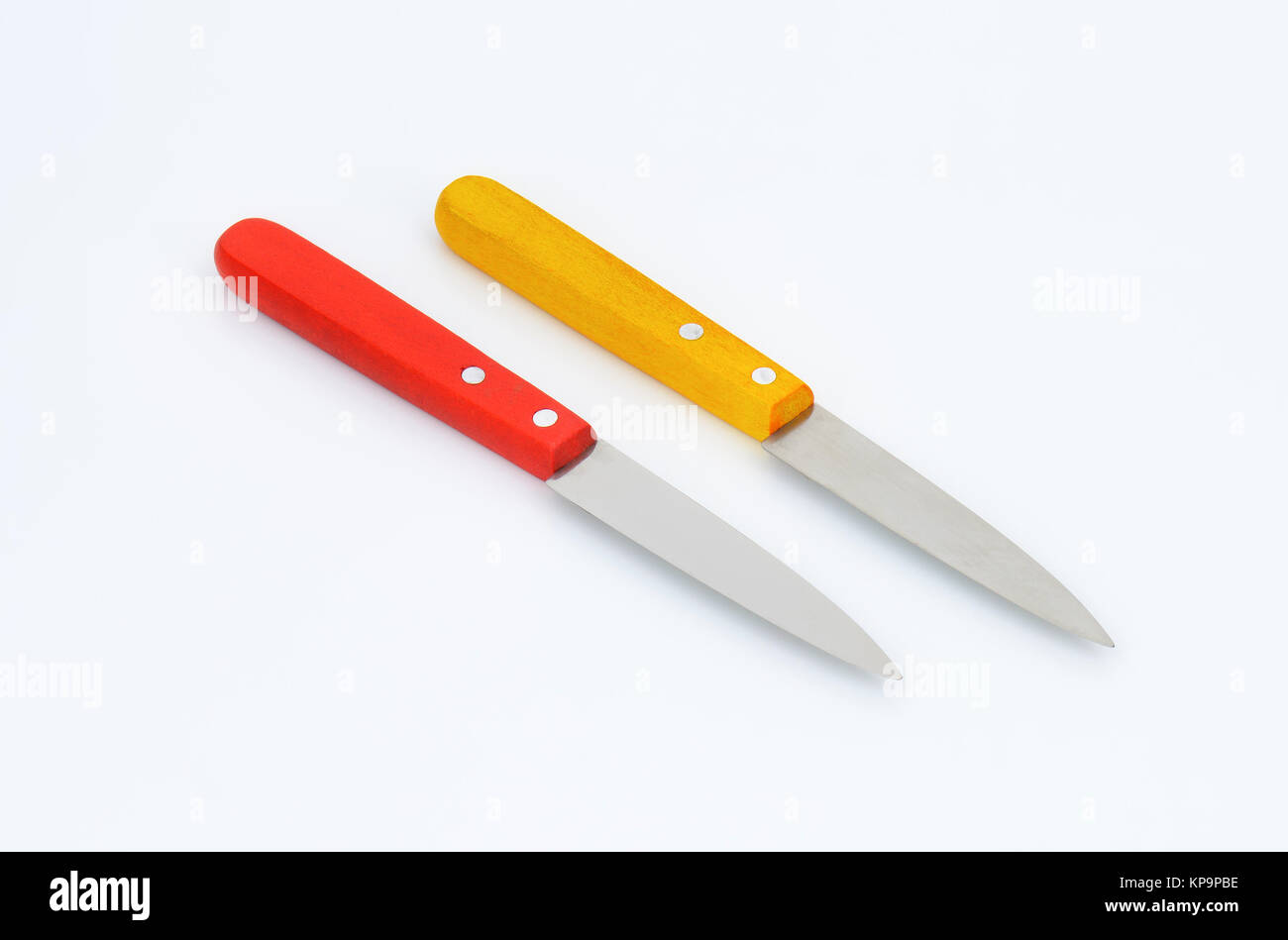 two kitchen knives Stock Photo - Alamy