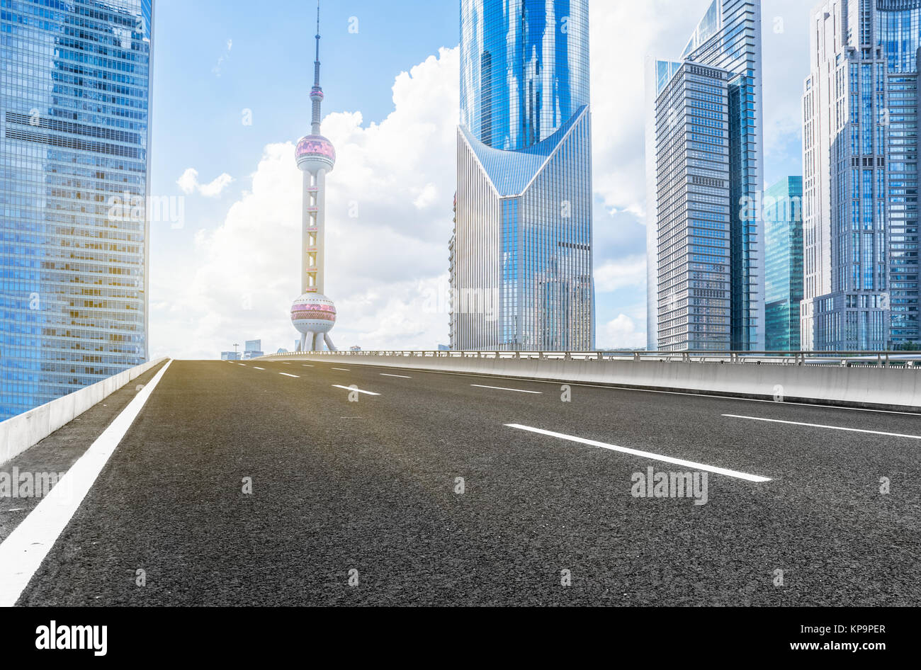 Inner City highway in China Stock Photo - Alamy