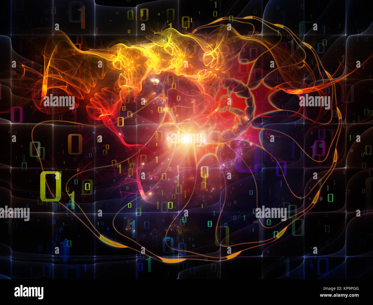 Virtualization of Curves Stock Photo - Alamy