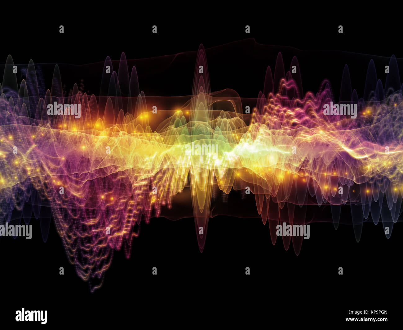 Beyond Sound Wave Stock Photo - Alamy
