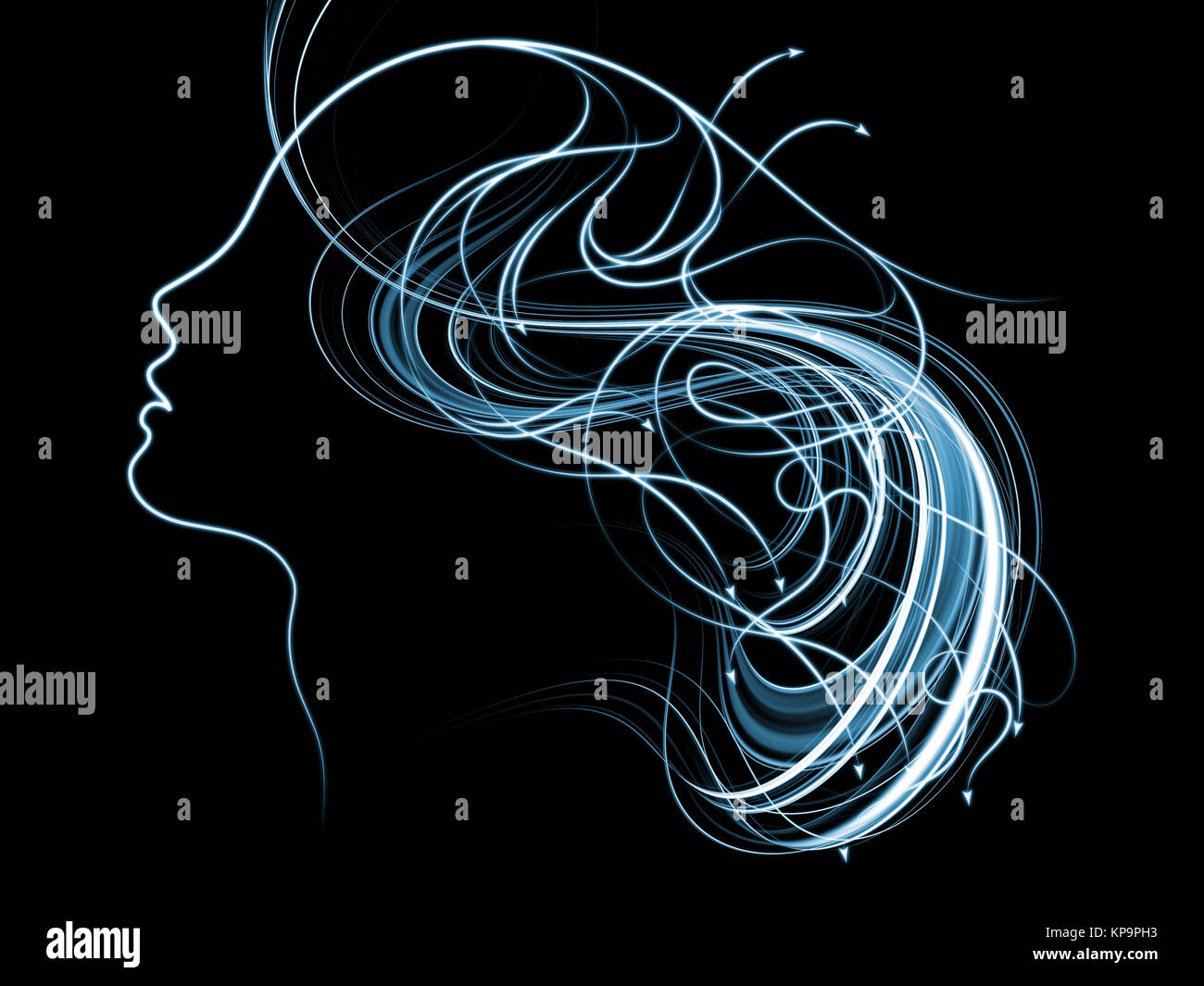 Magic of the Mind Stock Photo - Alamy