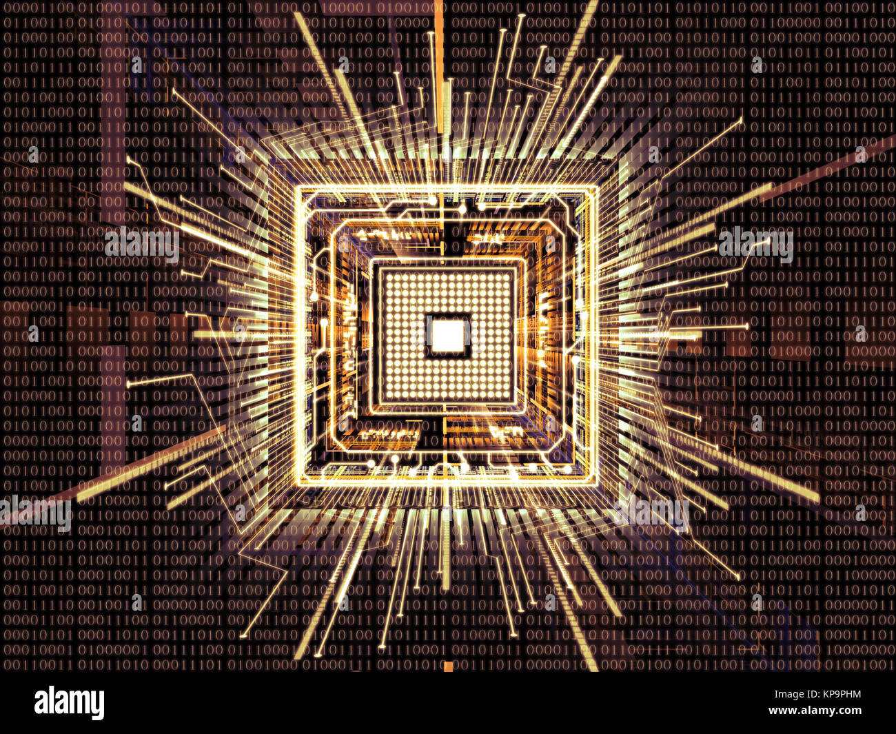 Virtualization of CPU Stock Photo - Alamy