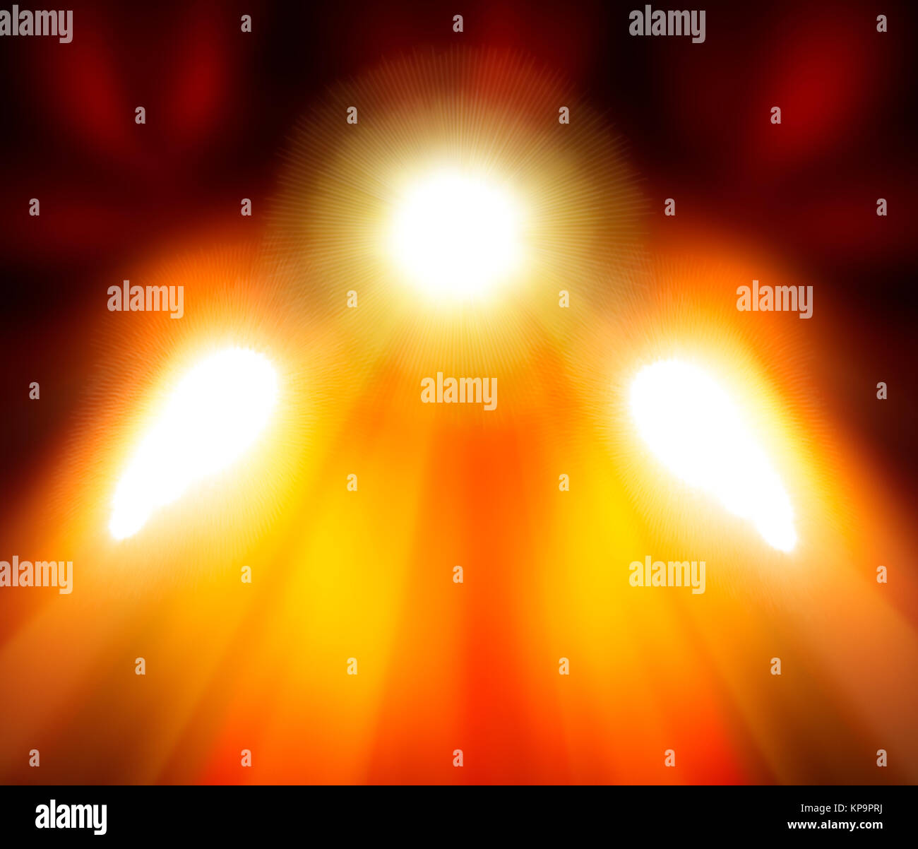 A Silhouette of an Angel over the glow of a fire.Abstract Angel ...