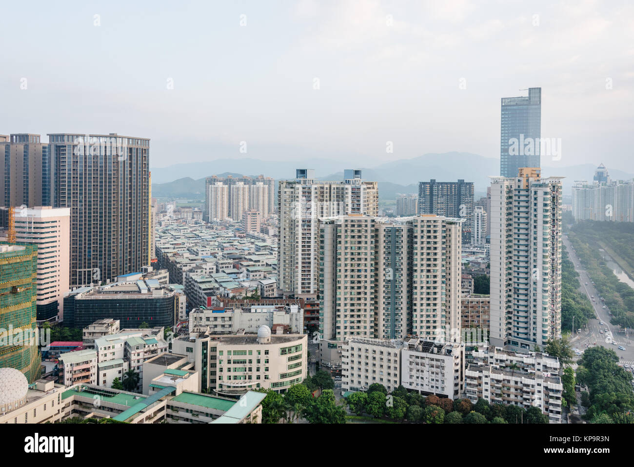 city skyline with residential district in China Stock Photo - Alamy