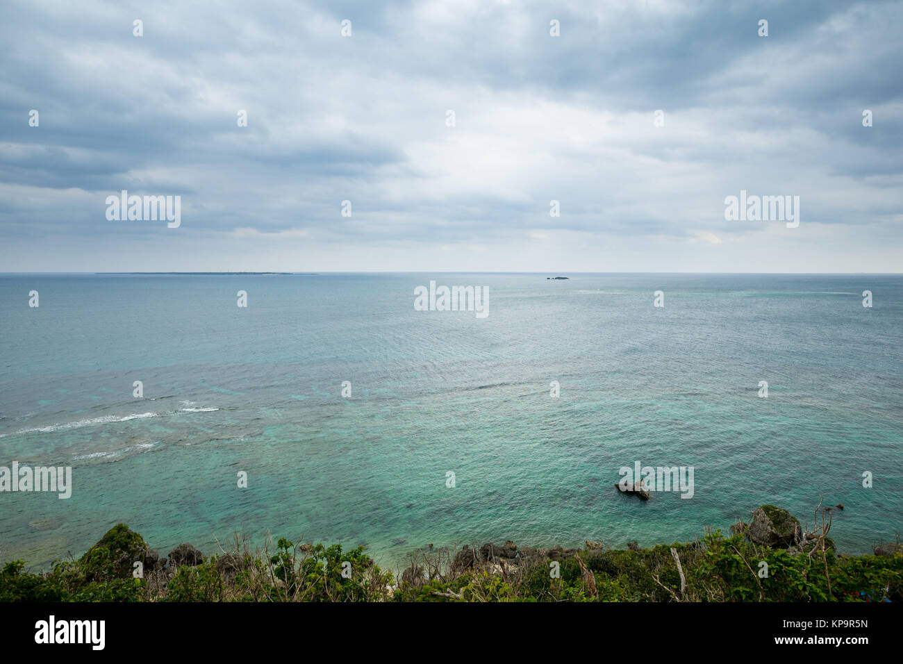 Okinawa japan beach panorama hi-res stock photography and images - Alamy
