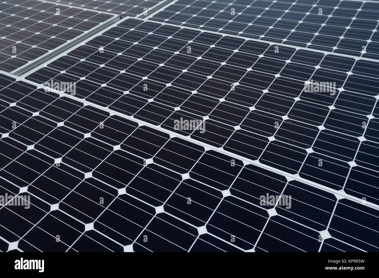 Background of Blue solar panels Stock Photo - Alamy