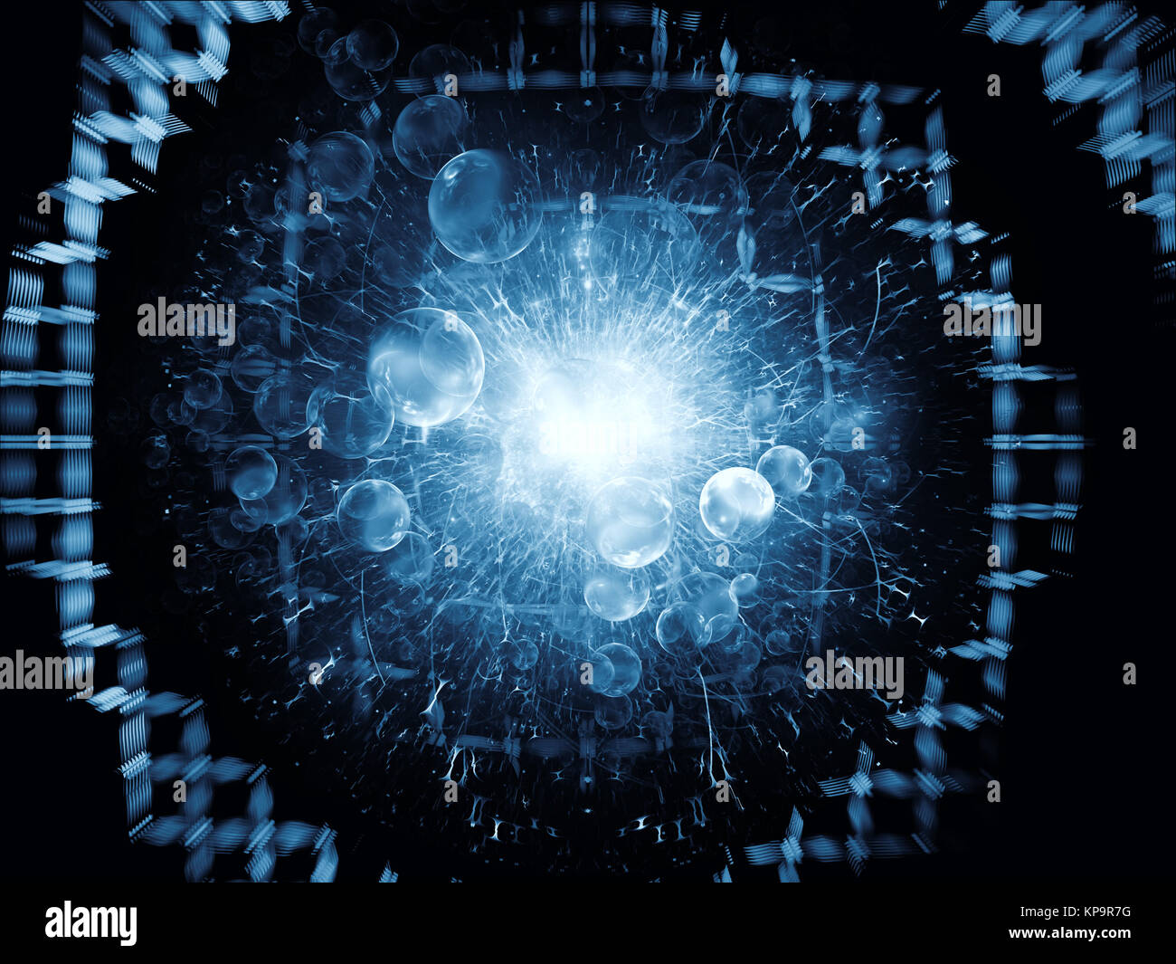 Virtualization of Interactions Stock Photo - Alamy