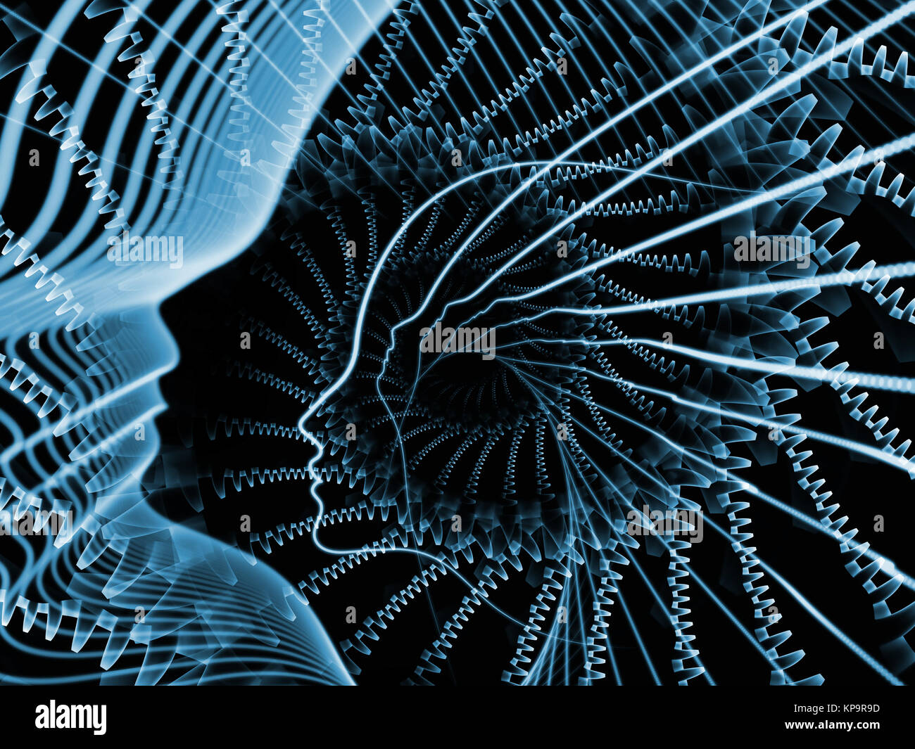 Inner Life of Soul and Mind Stock Photo - Alamy