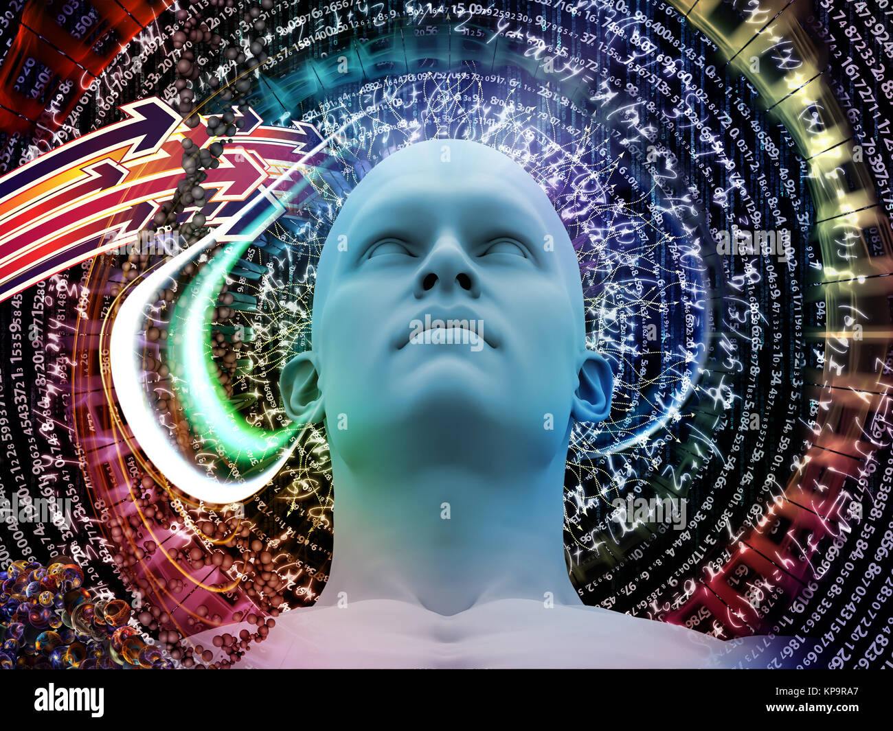 Propagation of Math Mentality Stock Photo - Alamy