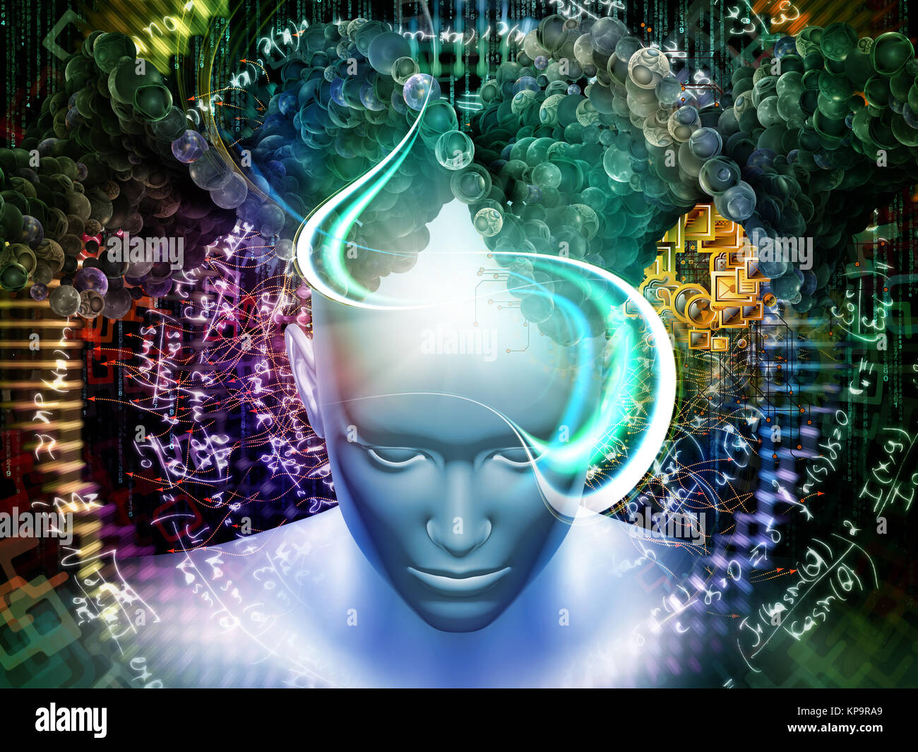 Source of Math Mentality Stock Photo - Alamy