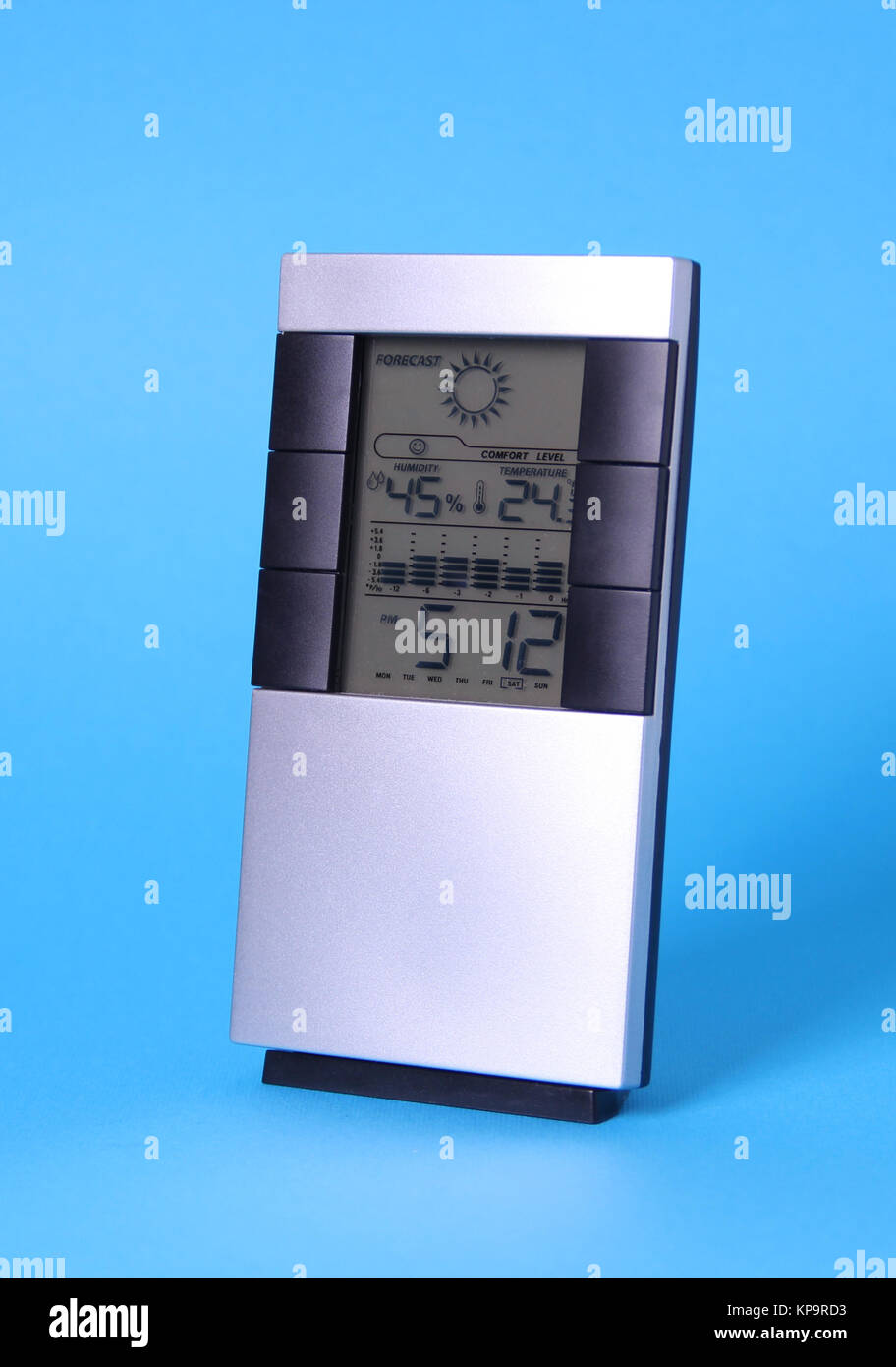 Electronic digital clock Stock Photo - Alamy