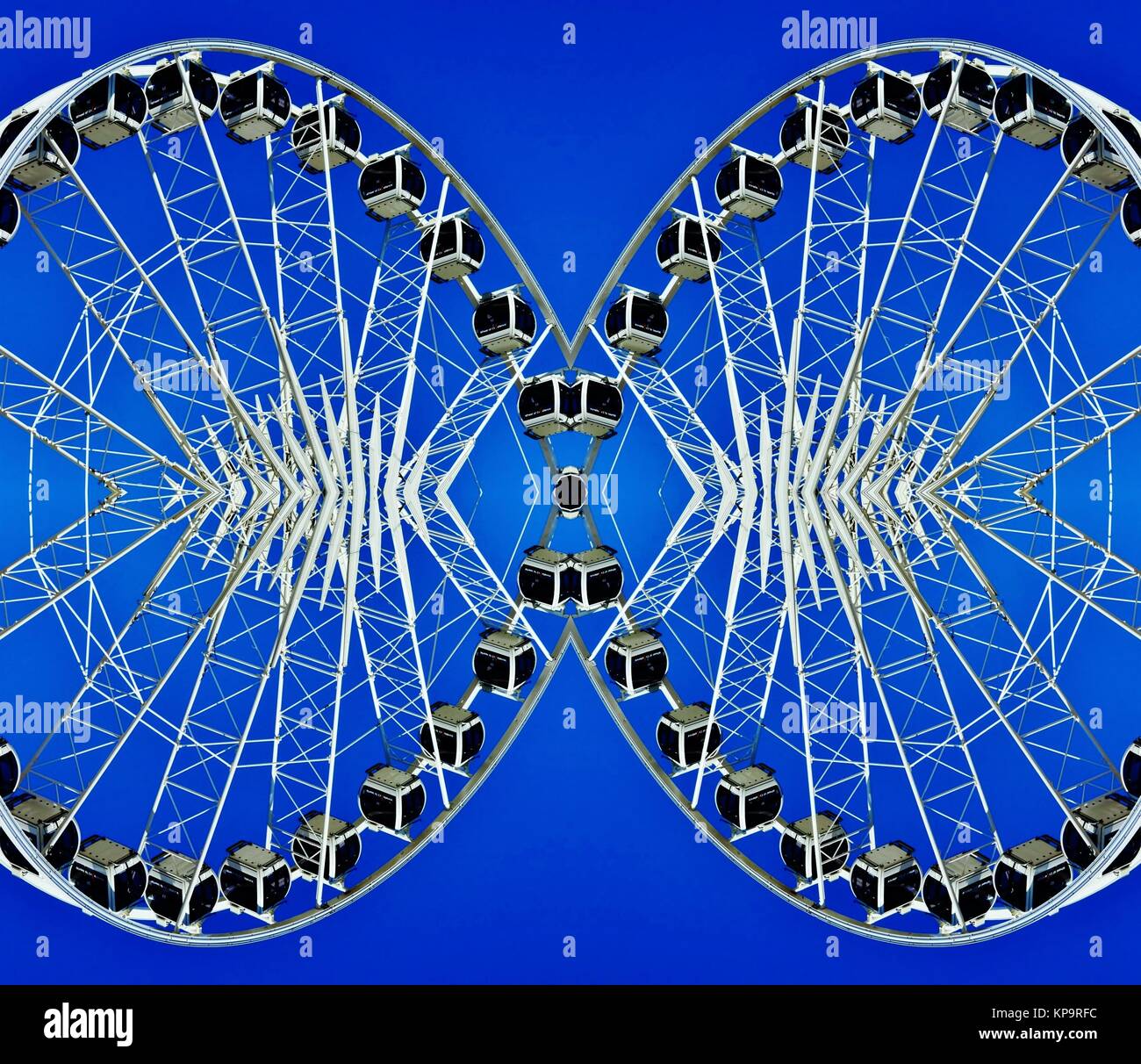 Abstract Ferris Wheel Stock Photo - Alamy