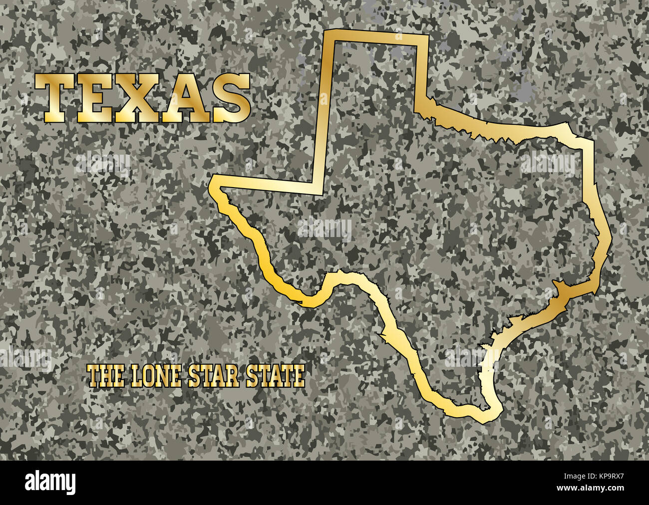 Texas in Stone Stock Photo - Alamy