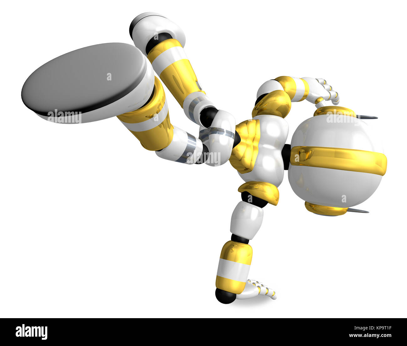 Cartoon robot arm hi-res stock photography and images - Alamy