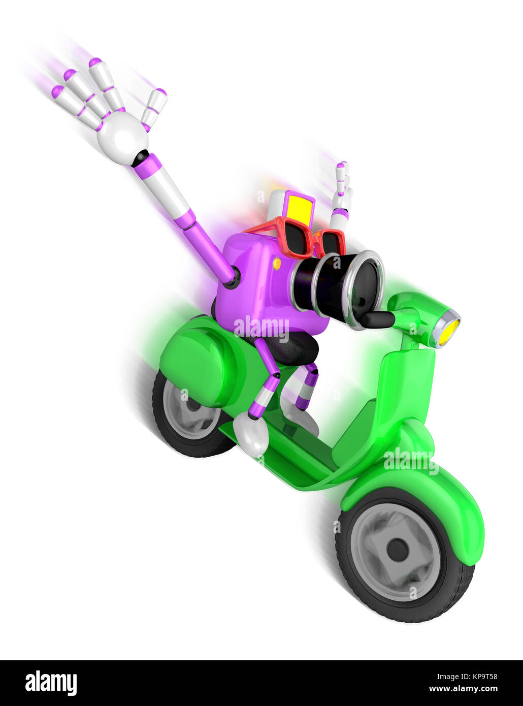 Robot cycle hi-res stock photography and images - Alamy