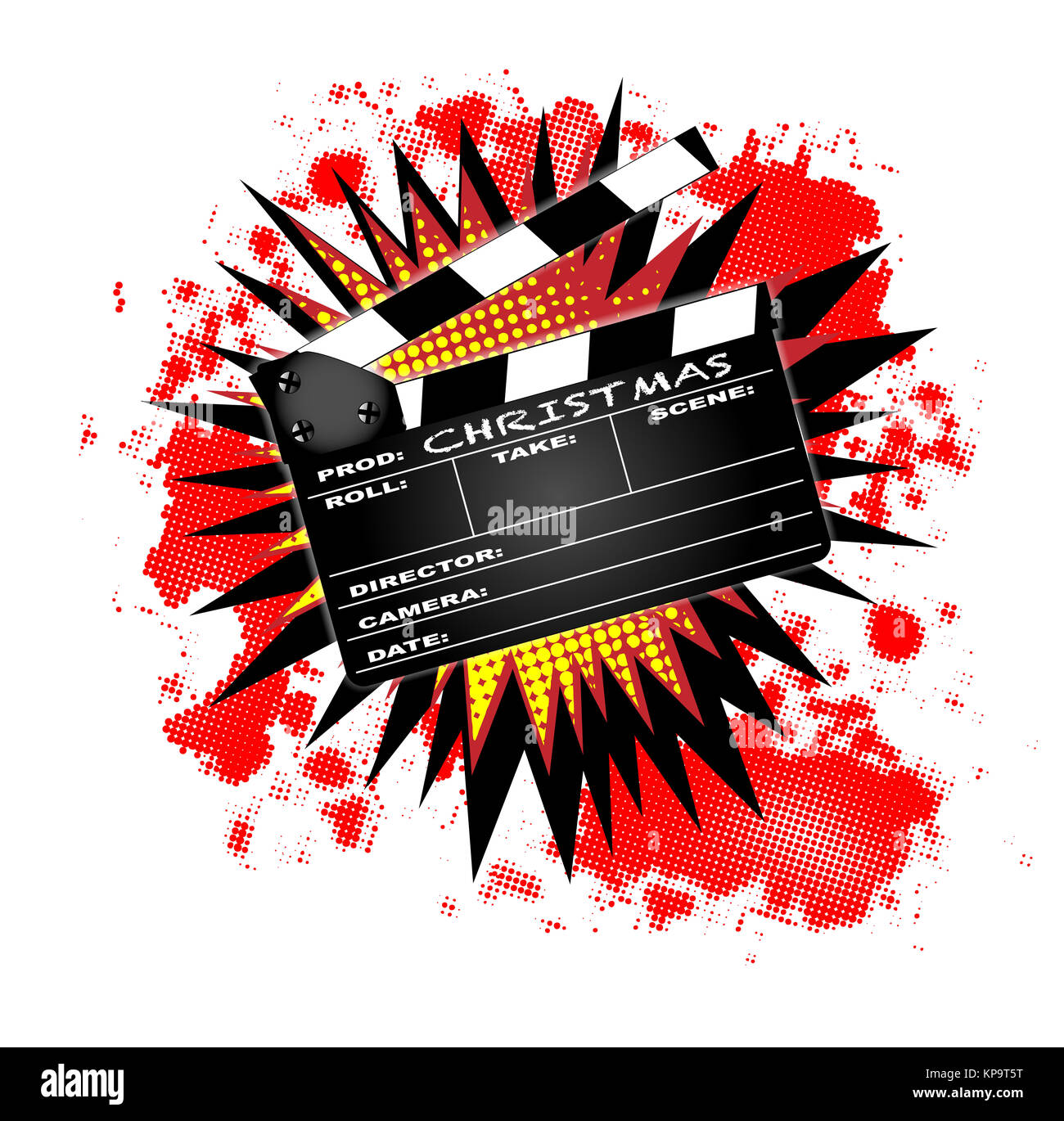 Christmas clapper board hi-res stock photography and images - Alamy