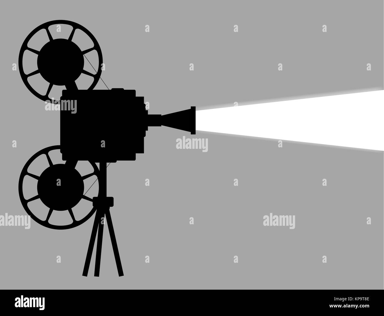 Movie Cine Projector Stock Photo - Alamy