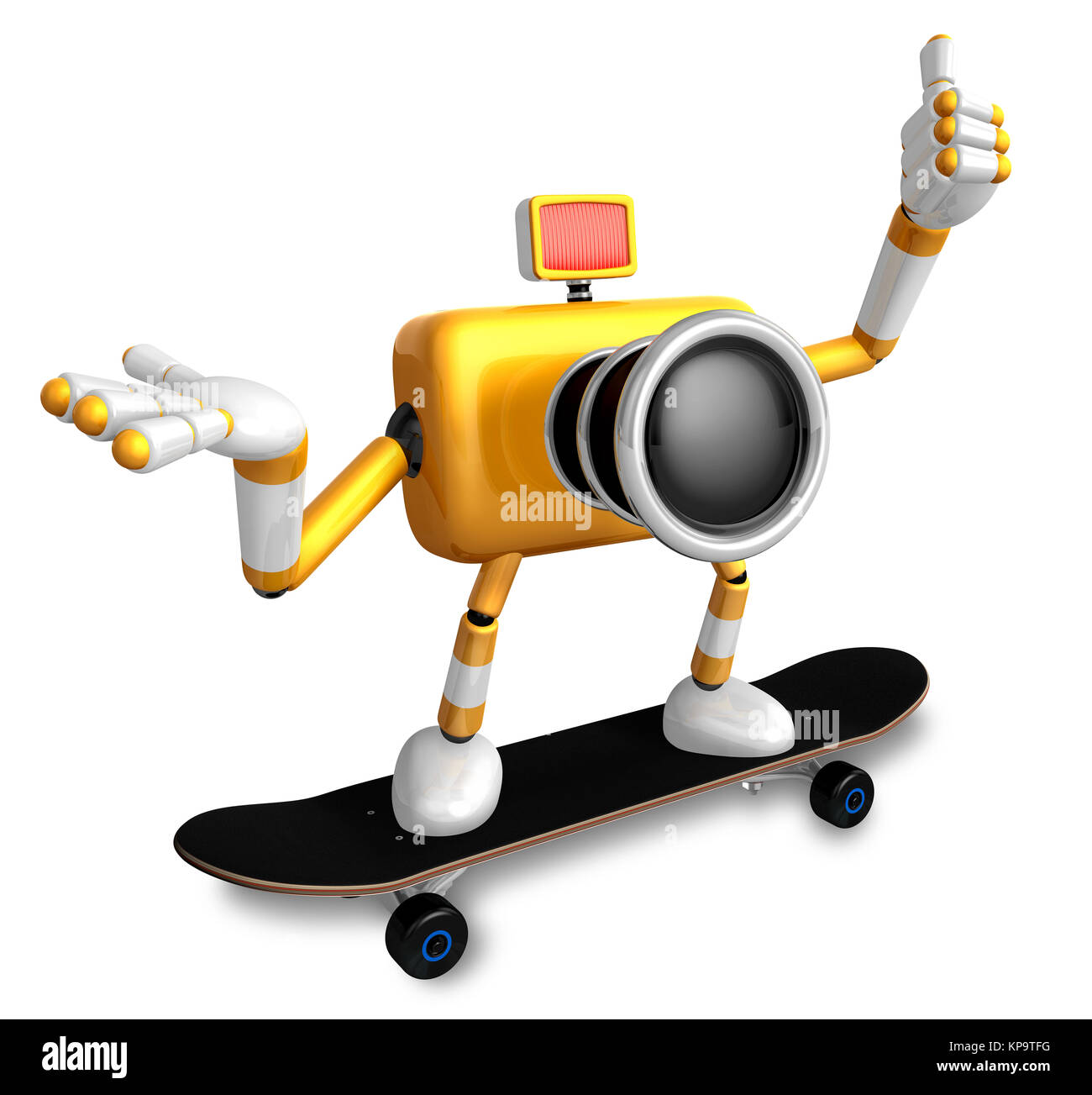 Yellow smart photo camera system hi-res stock photography and images ...