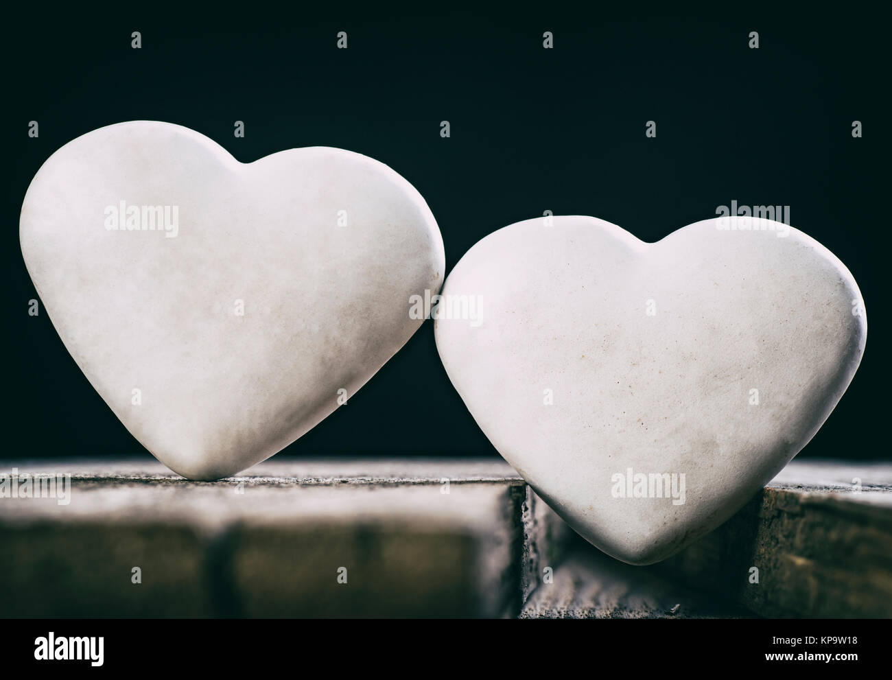 Two human hearts hi-res stock photography and images - Alamy