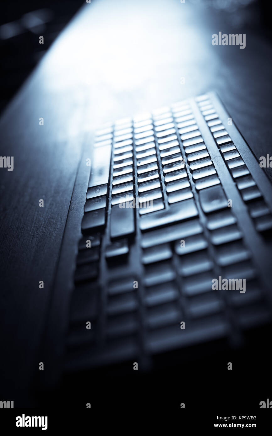Computer keyboard detail Stock Photo - Alamy