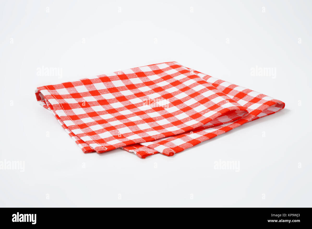 red and white napkin Stock Photo - Alamy